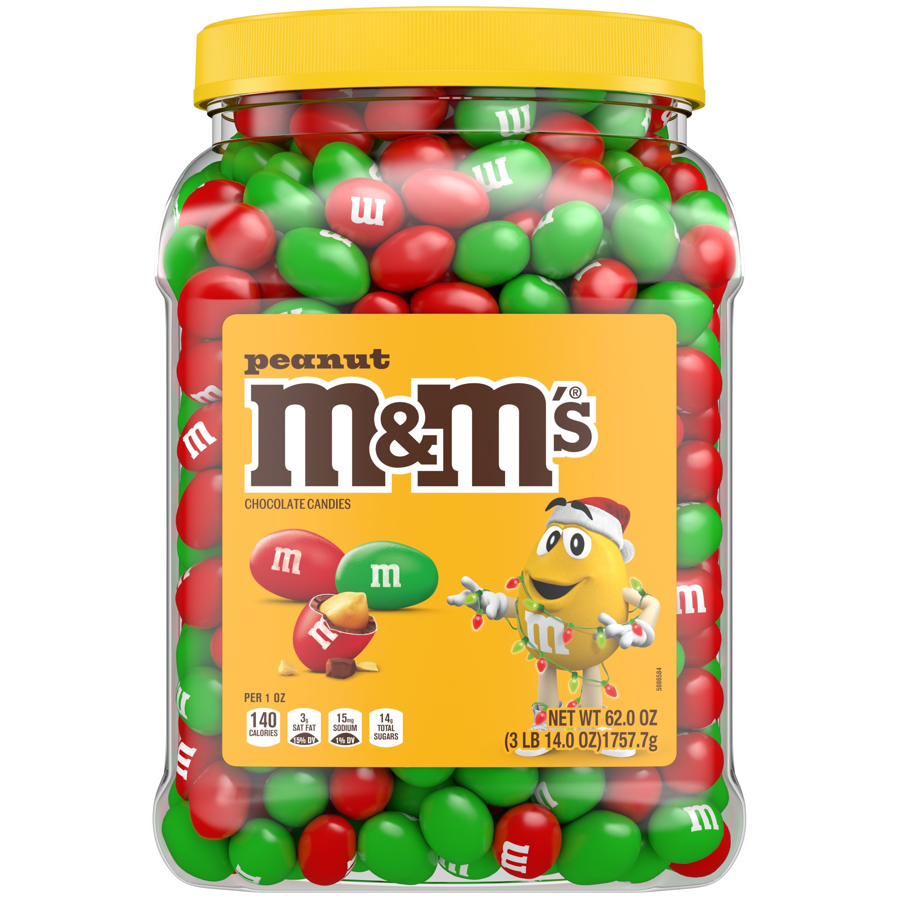 CLUB M&M'S PEANUT CANISTER CHRISTMAS 300 COUNT PALLET – Mars Wrigley US ...